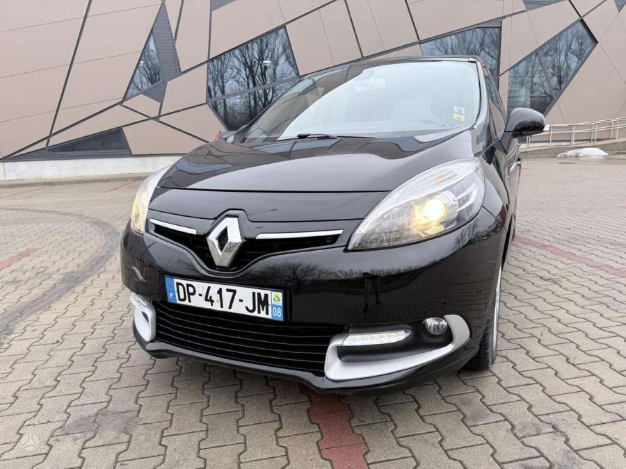 Black Renault Scenic 2015 in Siauliai, with an engine capacity of 1.20 L and mileage of 199 thousand km for 4000 €, photo 5 on AUTOMOTO.COM.LV