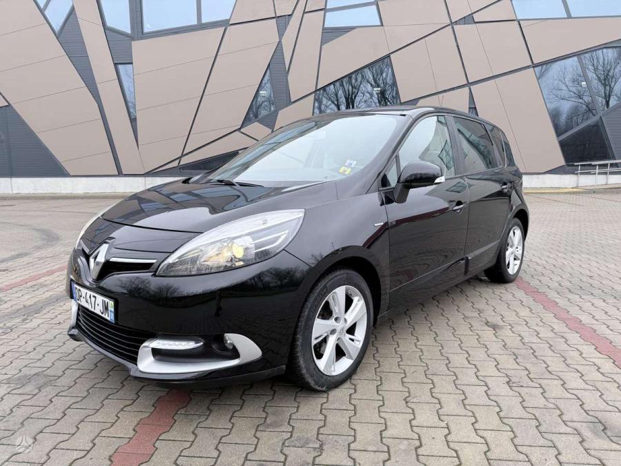 Black Renault Scenic 2015 in Siauliai, with an engine capacity of 1.20 L and mileage of 199 thousand km for 4000 €, photo 6 on AUTOMOTO.COM.LV
