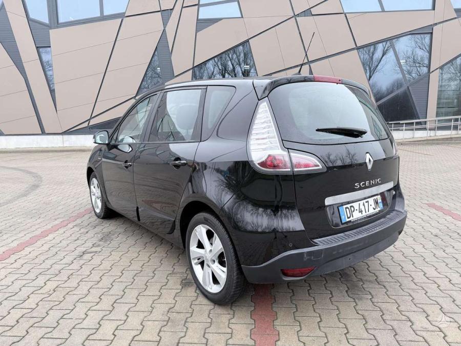 Black Renault Scenic 2015 in Siauliai, with an engine capacity of 1.20 L and mileage of 199 thousand km for 4000 €, photo 12 on AUTOMOTO.COM.LV