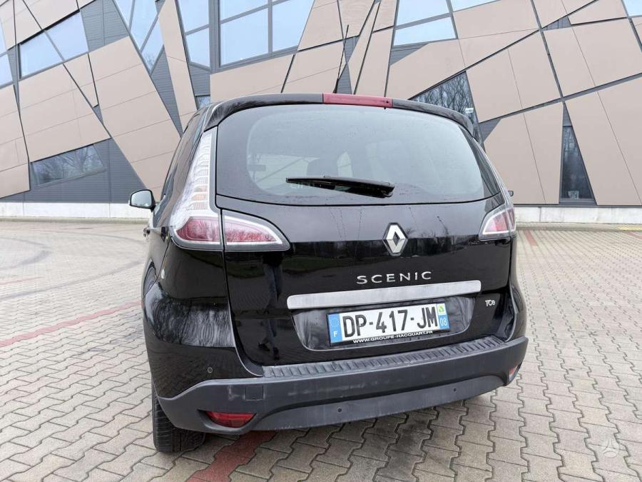 Black Renault Scenic 2015 in Siauliai, with an engine capacity of 1.20 L and mileage of 199 thousand km for 4000 €, photo 14 on AUTOMOTO.COM.LV