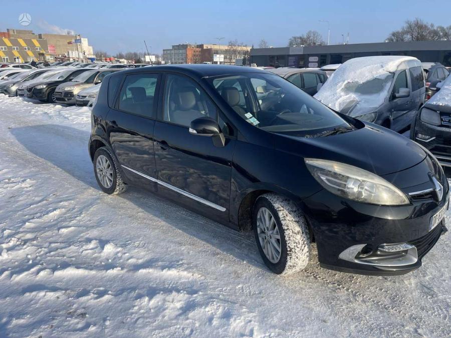 Black Renault Scenic 2015 in Taurage, with an engine capacity of 1.20 L and mileage of 140 thousand km for 4750 €, photo 4 on AUTOMOTO.COM.LV