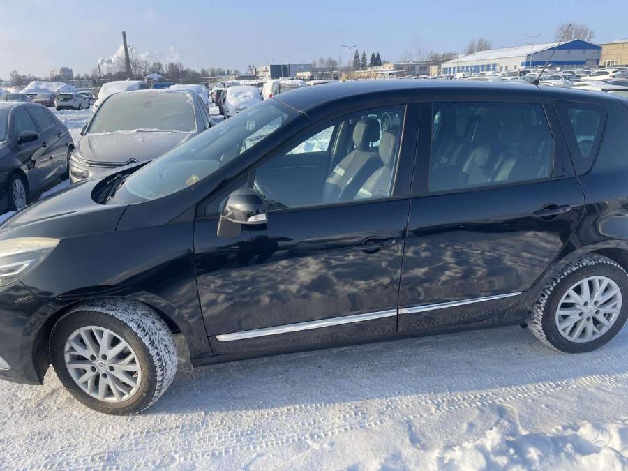 Black Renault Scenic 2015 in Taurage, with an engine capacity of 1.20 L and mileage of 140 thousand km for 4750 €, photo 10 on AUTOMOTO.COM.LV