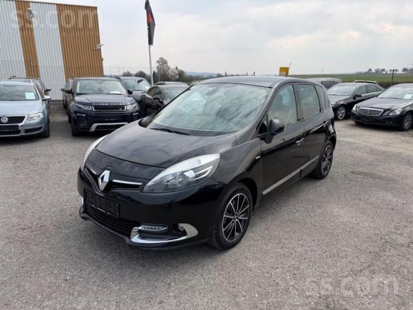 Melns Renault Scenic 2015 Ogre, ar dzinēja tilpumu 1.60 L un nobraukumu 79 tūkst. km par 5999 €, foto 1 vietnē AUTOMOTO.COM.LV