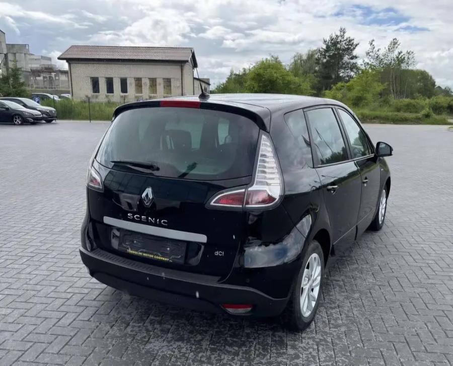 Black Renault Scenic 2015 in Telschi, with an engine capacity of 1.50 L and mileage of 261 thousand km for 4490 €, photo 11 on AUTOMOTO.COM.LV
