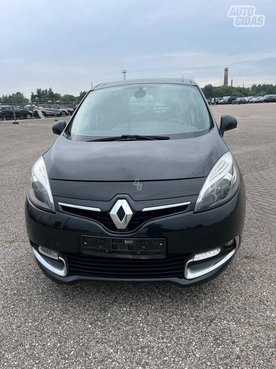 Black Renault Scenic 2015 in Marijampole, with an engine capacity of 1.50 L and mileage of 220 thousand km for 4950 €, photo 3 on AUTOMOTO.COM.LV