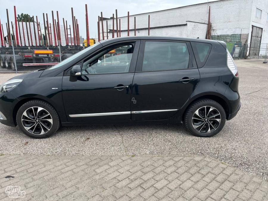 Black Renault Scenic 2015 in Marijampole, with an engine capacity of 1.50 L and mileage of 220 thousand km for 4950 €, photo 5 on AUTOMOTO.COM.LV
