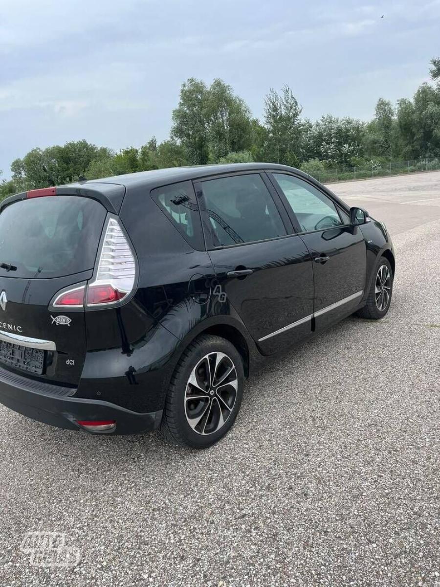 Black Renault Scenic 2015 in Marijampole, with an engine capacity of 1.50 L and mileage of 220 thousand km for 4950 €, photo 6 on AUTOMOTO.COM.LV