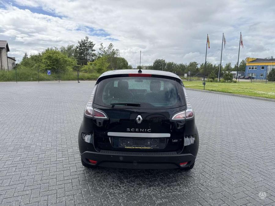 Black Renault Scenic 2015 in Telschi, with an engine capacity of 1.46 L and mileage of 261 thousand km for 4500 €, photo 7 on AUTOMOTO.COM.LV