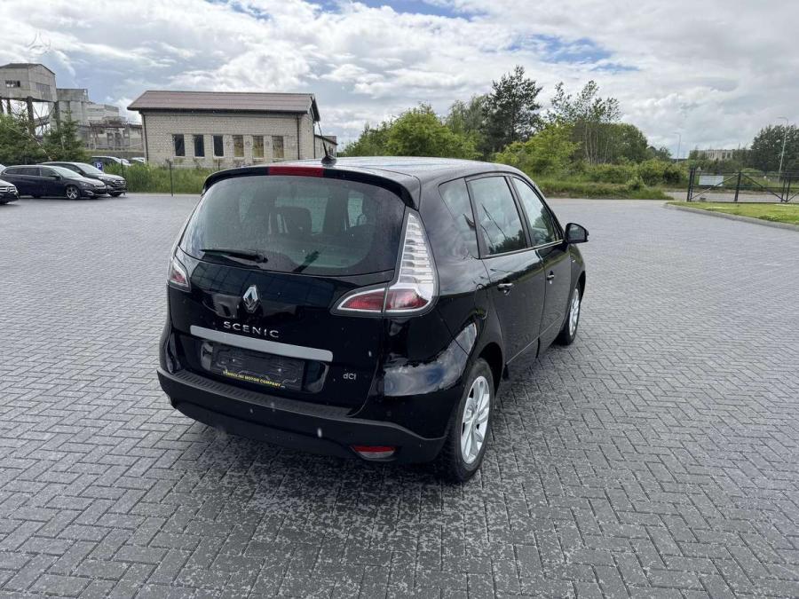 Black Renault Scenic 2015 in Telschi, with an engine capacity of 1.46 L and mileage of 261 thousand km for 4500 €, photo 8 on AUTOMOTO.COM.LV