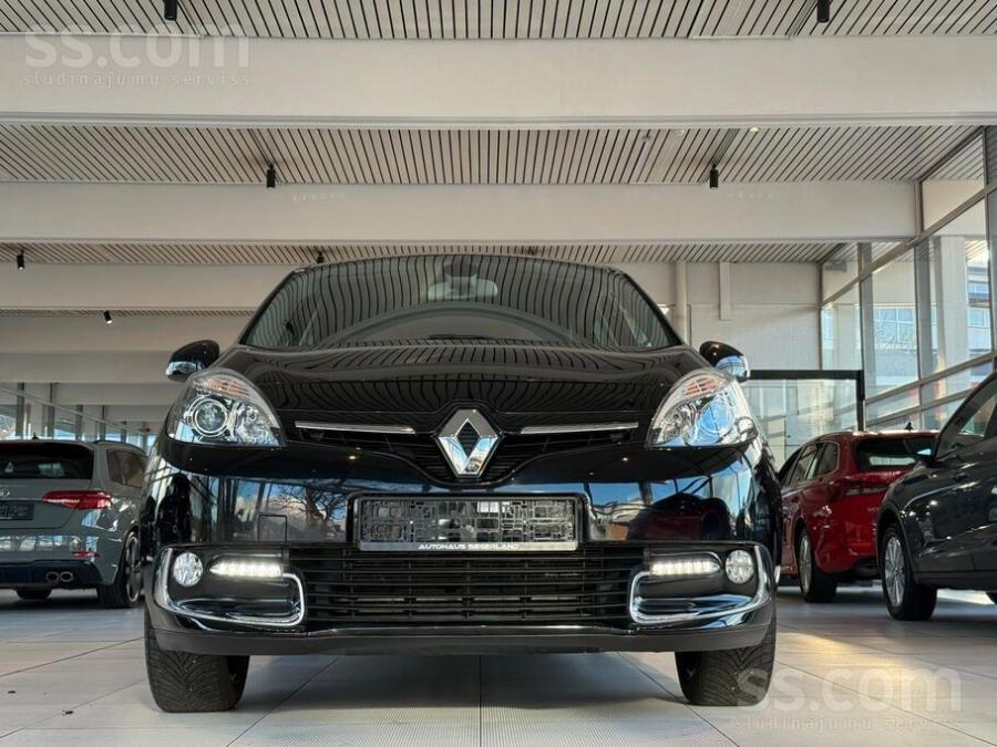 Black Renault Scenic 2016 in Ogre, with an engine capacity of 1.60 L and mileage of 79 thousand km for 6500 €, photo 1 on AUTOMOTO.COM.LV