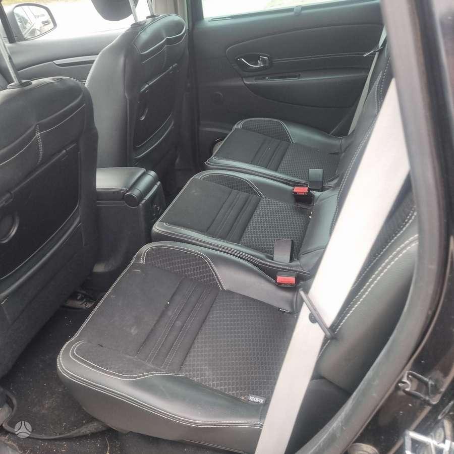 Black Renault Scenic 2016 in Taurage, with an engine capacity of 1.60 L and mileage of 412 thousand km for 2600 €, photo 6 on AUTOMOTO.COM.LV