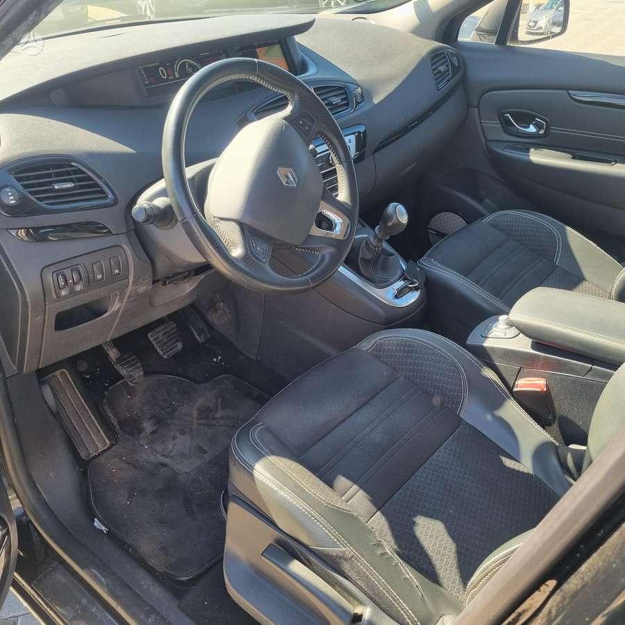 Melns Renault Scenic 2016 Tauragė, ar dzinēja tilpumu 1.20 L un nobraukumu 114 tūkst. km par 4600 €, foto 8 vietnē AUTOMOTO.COM.LV