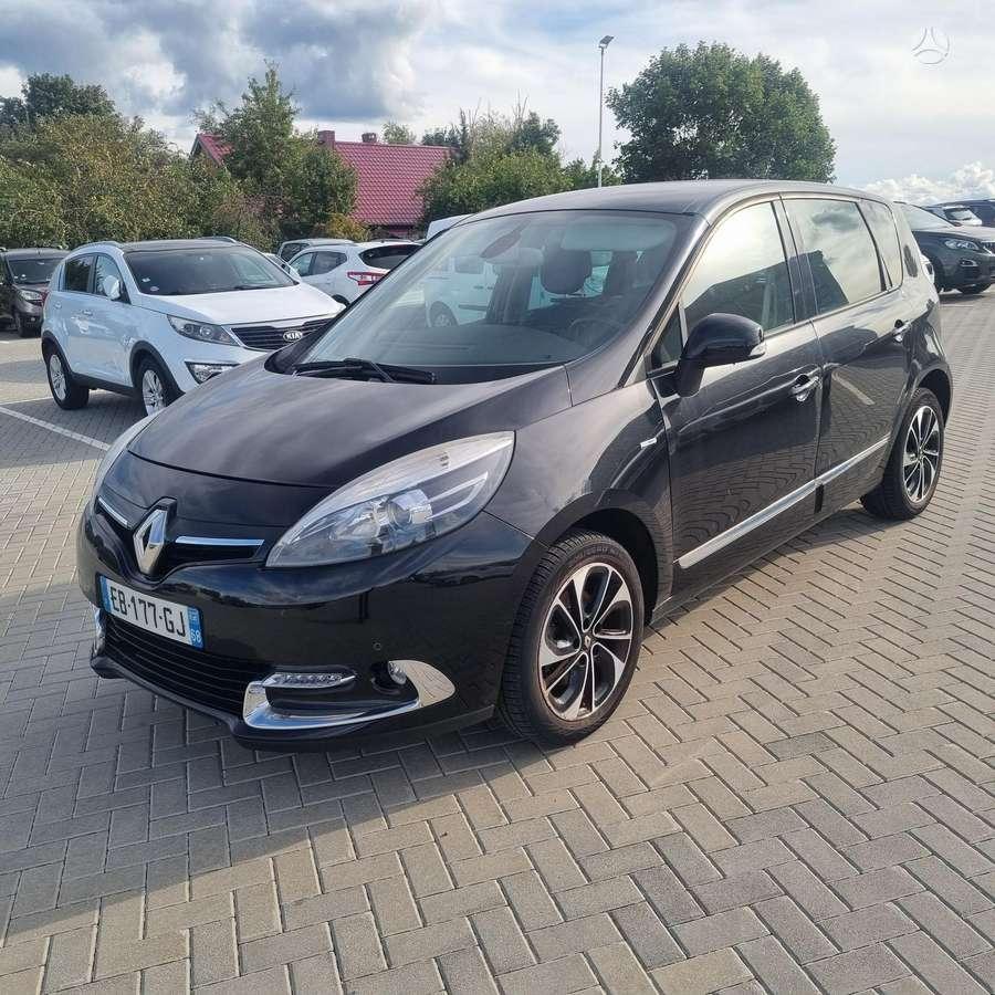 Melns Renault Scenic 2016 Tauragė, ar dzinēja tilpumu 1.20 L un nobraukumu 132 tūkst. km par 4150 €, foto 1 vietnē AUTOMOTO.COM.LV