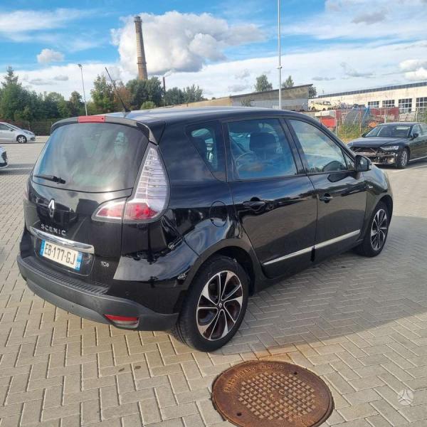 Black Renault Scenic 2016 in Taurage, with an engine capacity of 1.20 L and mileage of 132 thousand km for 4150 €, photo 5 on AUTOMOTO.COM.LV