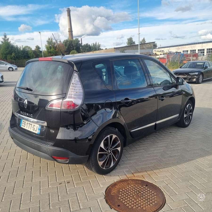 Melns Renault Scenic 2016 Tauragė, ar dzinēja tilpumu 1.20 L un nobraukumu 132 tūkst. km par 4150 €, foto 5 vietnē AUTOMOTO.COM.LV