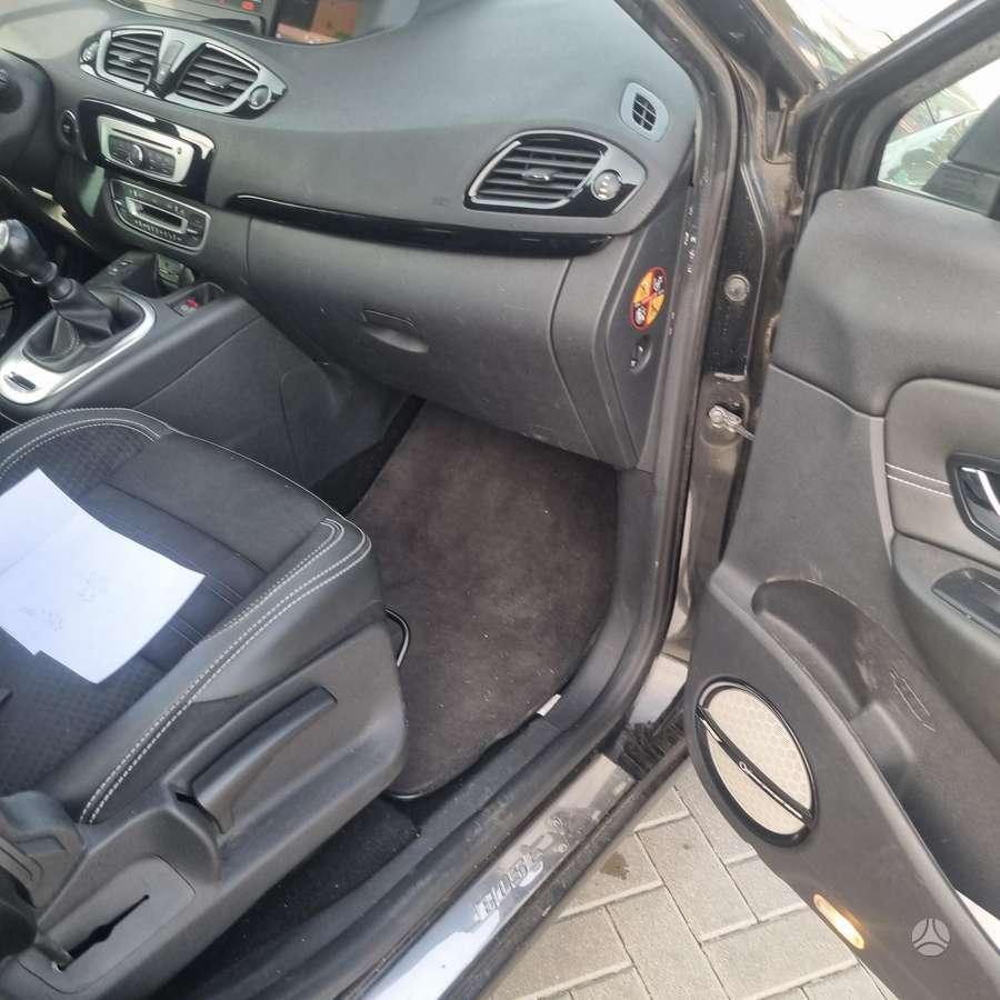 Melns Renault Scenic 2016 Tauragė, ar dzinēja tilpumu 1.20 L un nobraukumu 132 tūkst. km par 4150 €, foto 8 vietnē AUTOMOTO.COM.LV