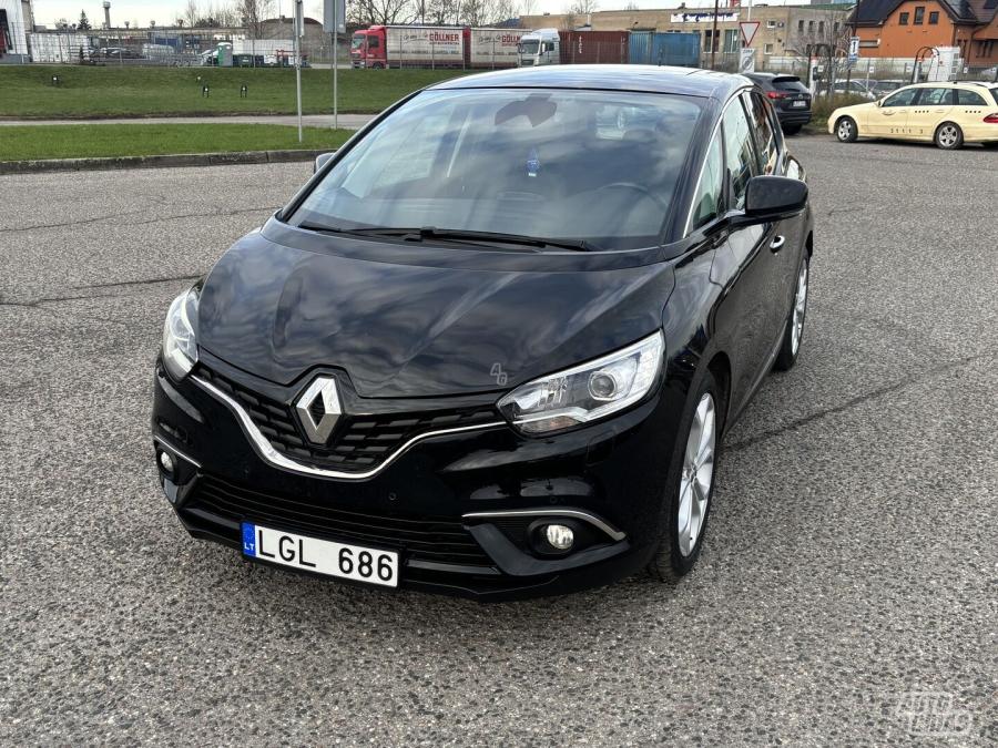 Black Renault Scenic 2018 in Klaipeda, with an engine capacity of 1.20 L and mileage of 189 thousand km for 5999 €, photo 1 on AUTOMOTO.COM.LV