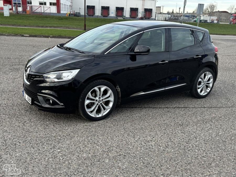 Black Renault Scenic 2018 in Klaipeda, with an engine capacity of 1.20 L and mileage of 189 thousand km for 5999 €, photo 2 on AUTOMOTO.COM.LV