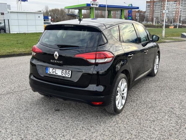 Black Renault Scenic 2018 in Klaipeda, with an engine capacity of 1.20 L and mileage of 189 thousand km for 5999 €, photo 4 on AUTOMOTO.COM.LV