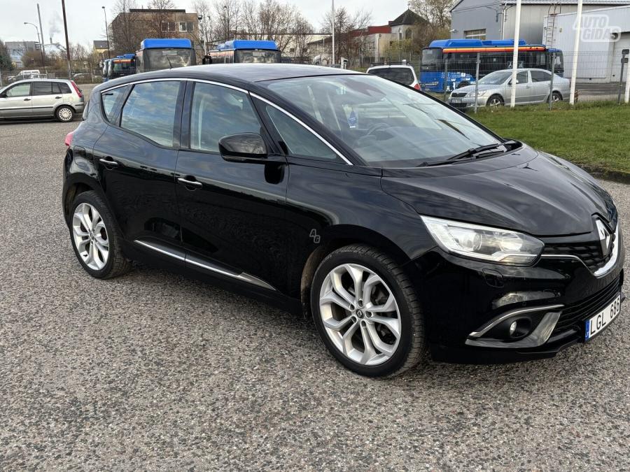 Black Renault Scenic 2018 in Klaipeda, with an engine capacity of 1.20 L and mileage of 189 thousand km for 5999 €, photo 5 on AUTOMOTO.COM.LV