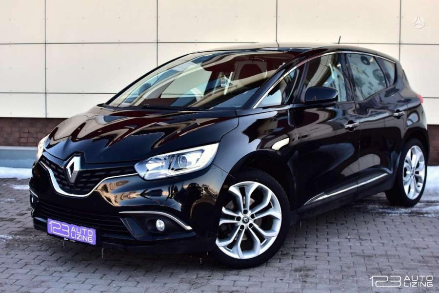 Black Renault Scenic 2018 in Kretinga, with an engine capacity of 1.20 L and mileage of 190 thousand km for 6999 €, photo 1 on AUTOMOTO.COM.LV