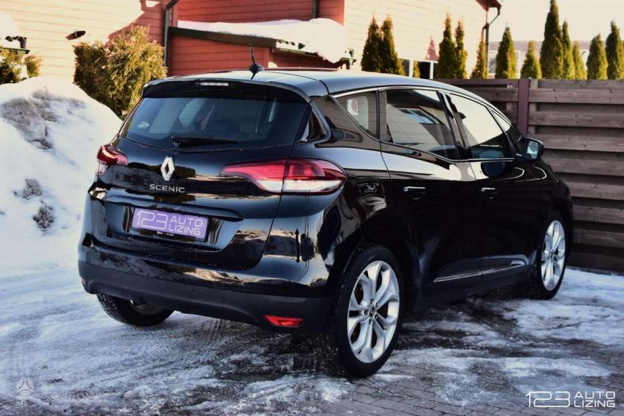 Black Renault Scenic 2018 in Kretinga, with an engine capacity of 1.20 L and mileage of 190 thousand km for 6999 €, photo 7 on AUTOMOTO.COM.LV