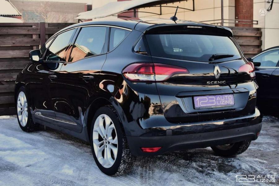 Black Renault Scenic 2018 in Kretinga, with an engine capacity of 1.20 L and mileage of 190 thousand km for 6999 €, photo 9 on AUTOMOTO.COM.LV