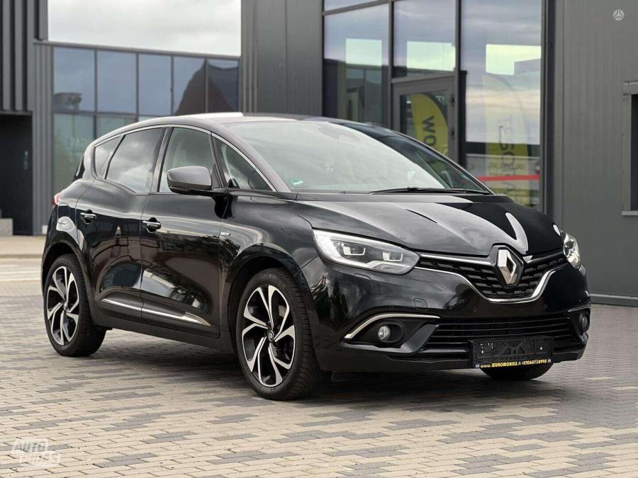 Black Renault Scenic 2018 in Siauliai, with an engine capacity of 1.20 L and mileage of 163 thousand km for 7900 €, photo 1 on AUTOMOTO.COM.LV