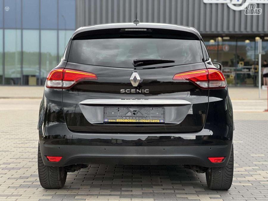 Black Renault Scenic 2018 in Siauliai, with an engine capacity of 1.20 L and mileage of 163 thousand km for 7900 €, photo 7 on AUTOMOTO.COM.LV