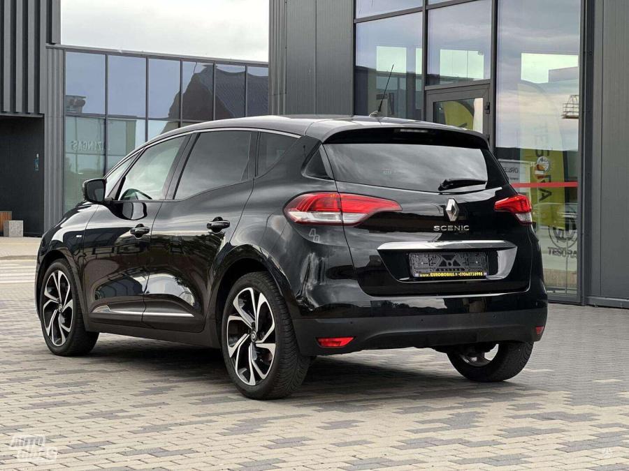 Black Renault Scenic 2018 in Siauliai, with an engine capacity of 1.20 L and mileage of 163 thousand km for 7900 €, photo 9 on AUTOMOTO.COM.LV