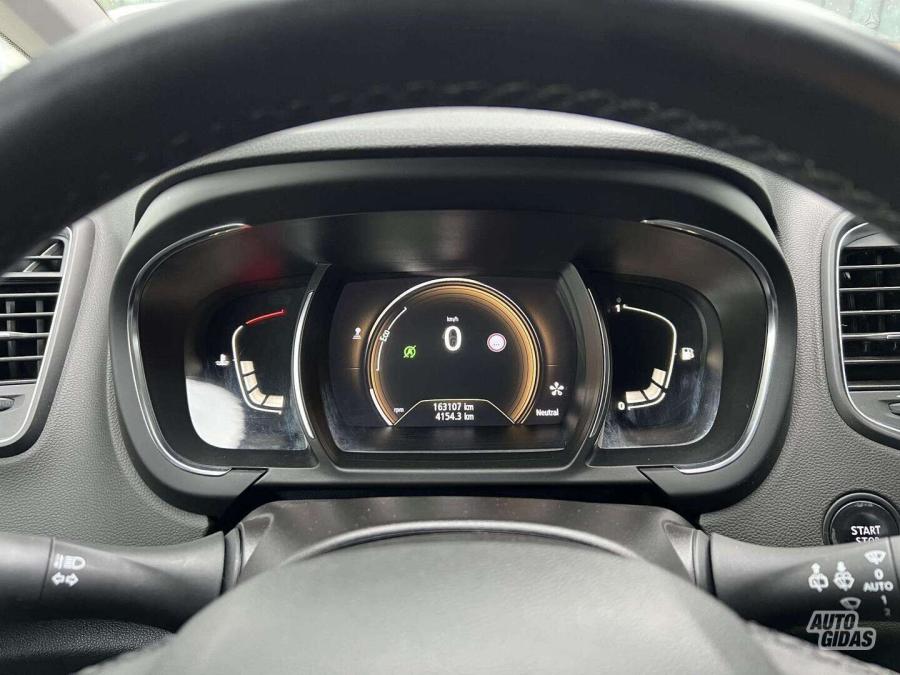 Black Renault Scenic 2018 in Siauliai, with an engine capacity of 1.20 L and mileage of 163 thousand km for 7900 €, photo 15 on AUTOMOTO.COM.LV