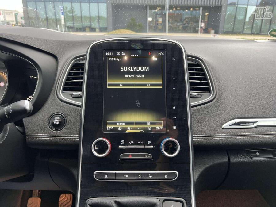 Black Renault Scenic 2018 in Siauliai, with an engine capacity of 1.20 L and mileage of 163 thousand km for 7900 €, photo 18 on AUTOMOTO.COM.LV