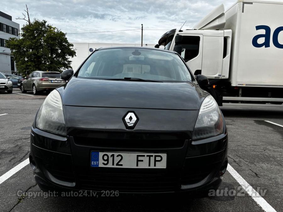 Melns Renault Scenic 2010 Tallina, ar dzinēja tilpumu 1.90 L un nobraukumu 229 tūkst. km par 2950 €, foto 4 vietnē AUTOMOTO.COM.LV