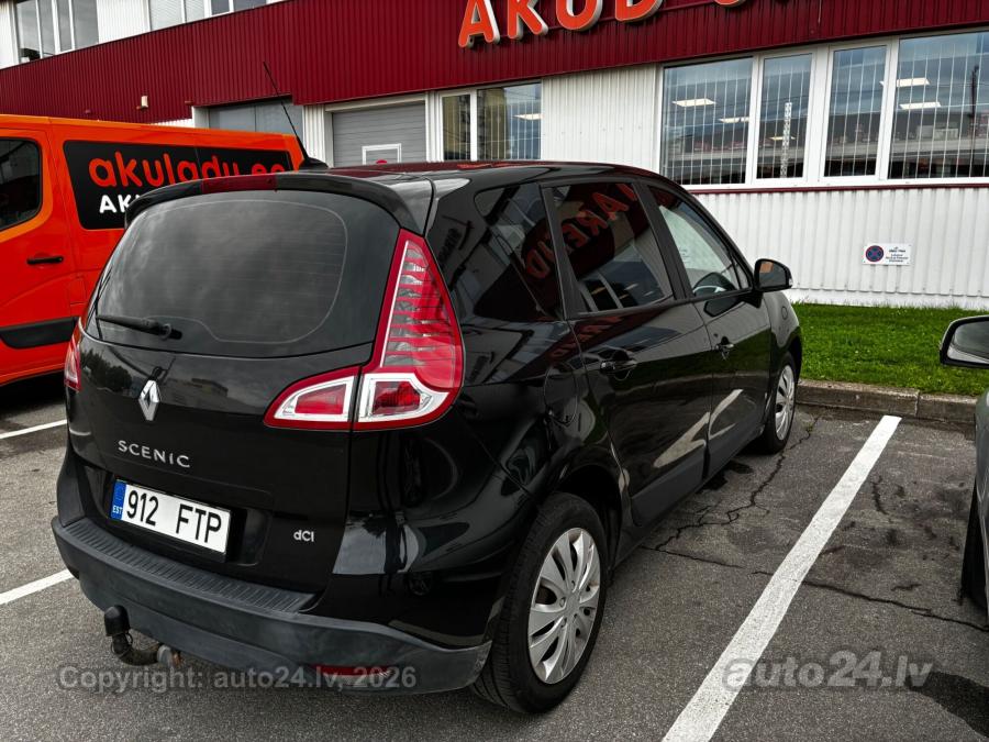 Melns Renault Scenic 2010 Tallina, ar dzinēja tilpumu 1.90 L un nobraukumu 229 tūkst. km par 2950 €, foto 7 vietnē AUTOMOTO.COM.LV
