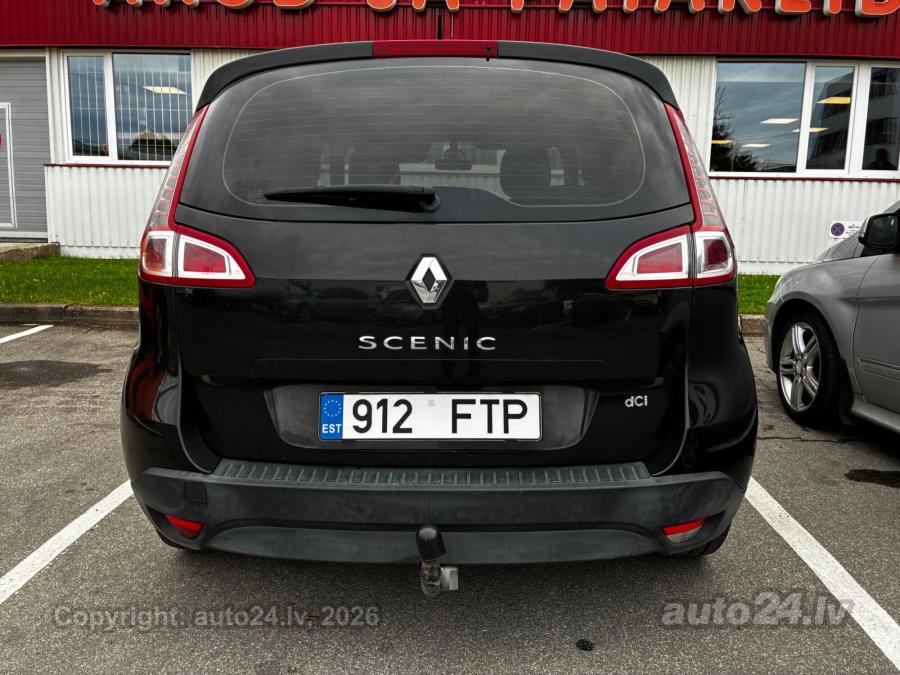 Melns Renault Scenic 2010 Tallina, ar dzinēja tilpumu 1.90 L un nobraukumu 229 tūkst. km par 2950 €, foto 8 vietnē AUTOMOTO.COM.LV