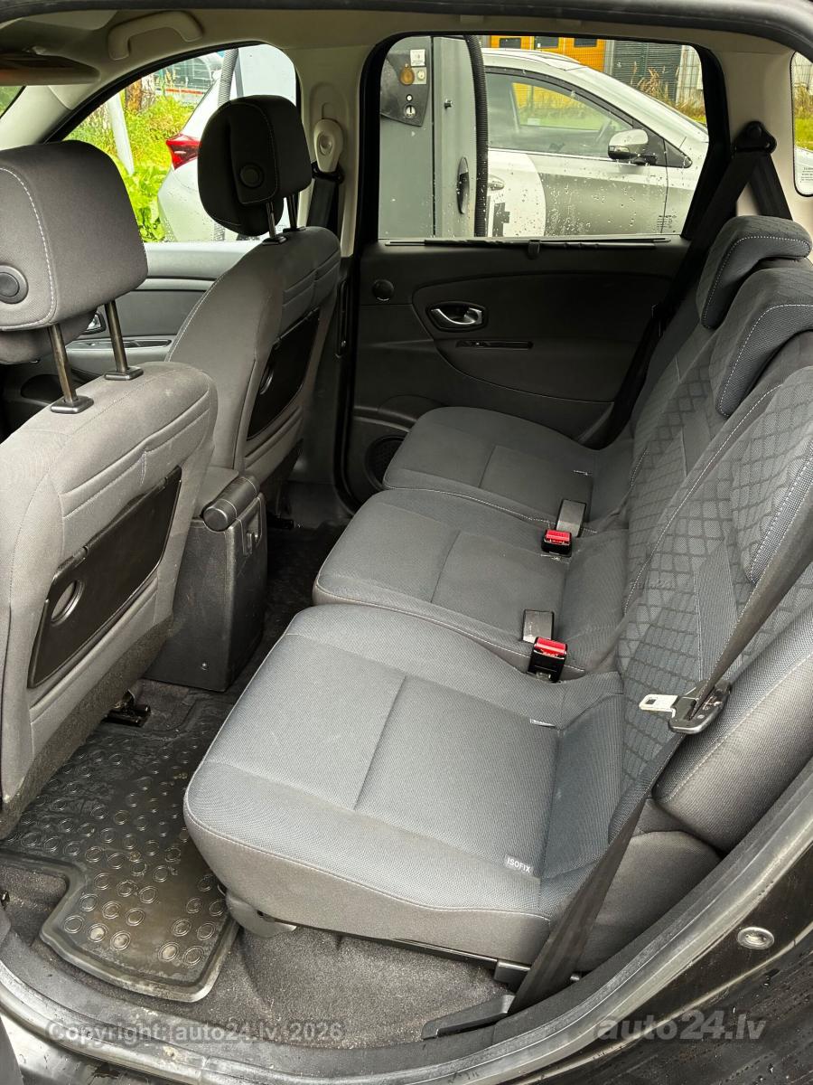 Melns Renault Scenic 2010 Tallina, ar dzinēja tilpumu 1.90 L un nobraukumu 229 tūkst. km par 2950 €, foto 20 vietnē AUTOMOTO.COM.LV