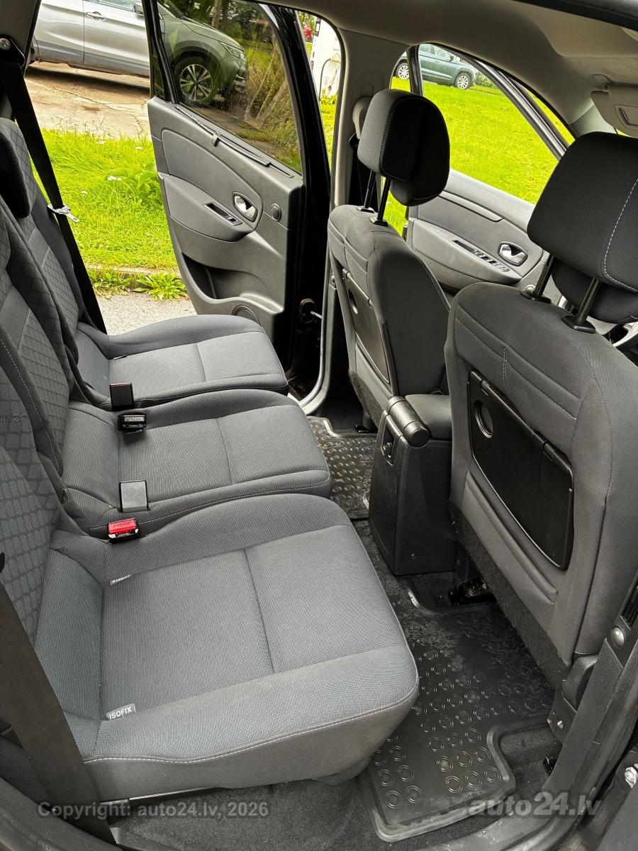 Melns Renault Scenic 2010 Tallina, ar dzinēja tilpumu 1.90 L un nobraukumu 229 tūkst. km par 2950 €, foto 21 vietnē AUTOMOTO.COM.LV