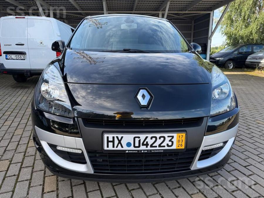 Melns Renault Scenic 2011 Talsi, ar dzinēja tilpumu 2.00 L un nobraukumu 183 tūkst. km par 5470 €, foto 3 vietnē AUTOMOTO.COM.LV