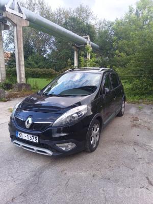 Melns Renault Scenic 2015 Rīga, ar dzinēja tilpumu 1.50 L un nobraukumu 213 tūkst. km par 6200 €, foto  vietnē AUTOMOTO.COM.LV