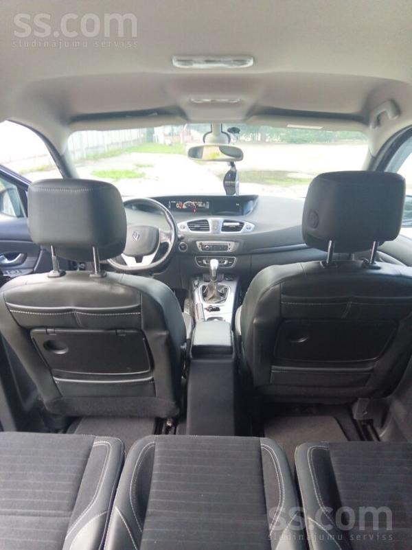 Melns Renault Scenic 2015 Rīga, ar dzinēja tilpumu 1.50 L un nobraukumu 213 tūkst. km par 6200 €, foto 5 vietnē AUTOMOTO.COM.LV