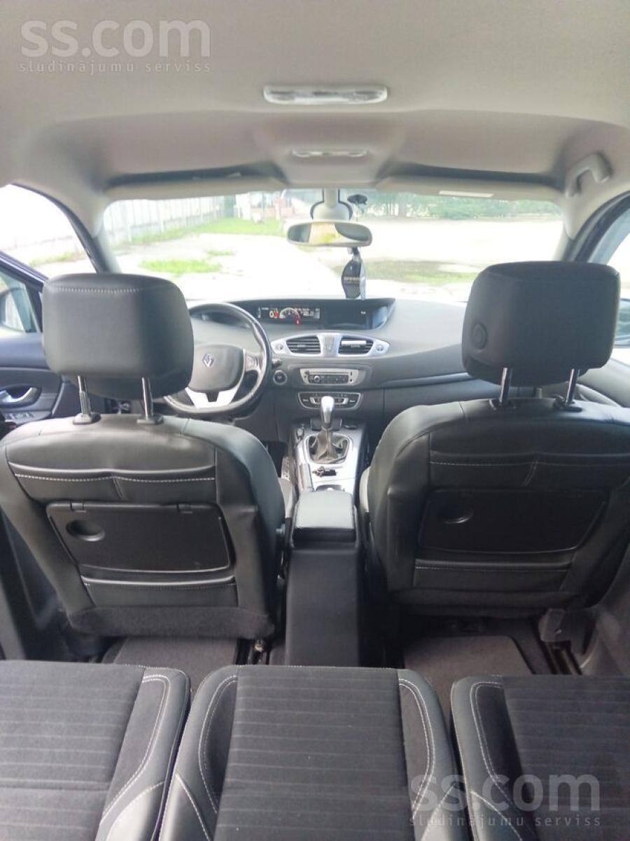 Melns Renault Scenic 2015 Rīga, ar dzinēja tilpumu 1.50 L un nobraukumu 213 tūkst. km par 6200 €, foto 6 vietnē AUTOMOTO.COM.LV