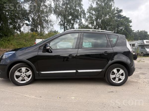 Black Renault Scenic 2015 in Riga, with an engine capacity of 1.60 L and mileage of 225 thousand km for 5700 €, photo 1 on AUTOMOTO.COM.LV