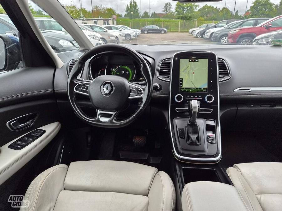 Blue Renault Scenic 2017 in Klaipeda, with an engine capacity of 1.60 L and mileage of 189 thousand km for 7400 €, photo 10 on AUTOMOTO.COM.LV