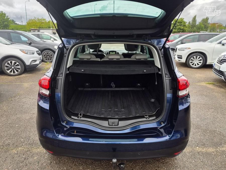 Blue Renault Scenic 2017 in Klaipeda, with an engine capacity of 1.60 L and mileage of 189 thousand km for 7400 €, photo 11 on AUTOMOTO.COM.LV