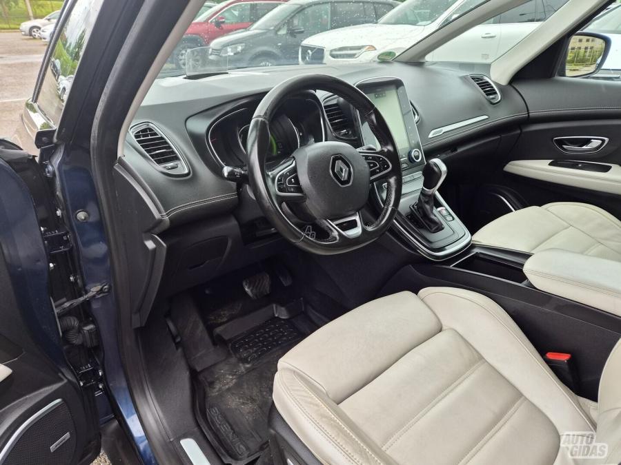 Blue Renault Scenic 2017 in Klaipeda, with an engine capacity of 1.60 L and mileage of 189 thousand km for 7400 €, photo 13 on AUTOMOTO.COM.LV