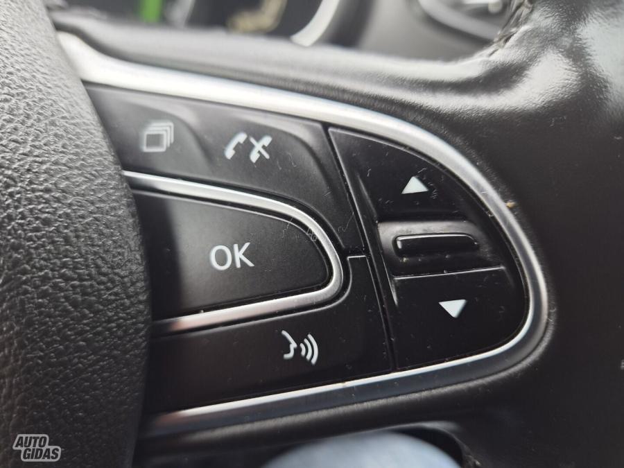 Blue Renault Scenic 2017 in Klaipeda, with an engine capacity of 1.60 L and mileage of 189 thousand km for 7400 €, photo 25 on AUTOMOTO.COM.LV