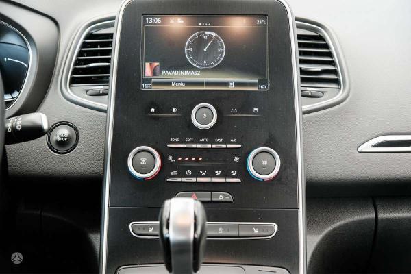 Рено Сценик 2018 в Каунас на AUTOMOTO.COM.LV Синий Рено Сценик 2018 в Каунас, объемом двигателя 1.50 л и пробегом 218 тыс. км за 9390 €, фото 11 на AUTOMOTO.COM.LV