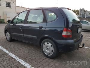 Blue Renault Scenic 2001 in Riga, with an engine capacity of 1.90 L and mileage of 277 thousand km for 900 €, photo 4 on AUTOMOTO.COM.LV