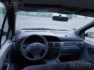 Blue Renault Scenic 2001 in Riga, with an engine capacity of 1.90 L and mileage of 277 thousand km for 900 €, photo 6 on AUTOMOTO.COM.LV