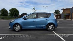 Blue Renault Scenic 2013 in Tallinn, with an engine capacity of 1.50 L and mileage of 268 thousand km for 3000 €, photo 6 on AUTOMOTO.COM.LV
